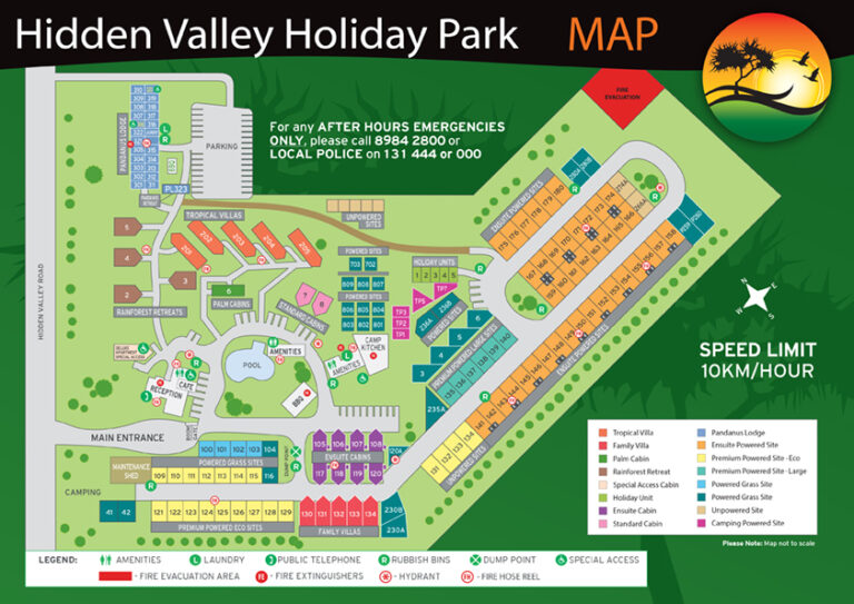 Lifestyle Parks | Hidden Valley Holiday Park | Location