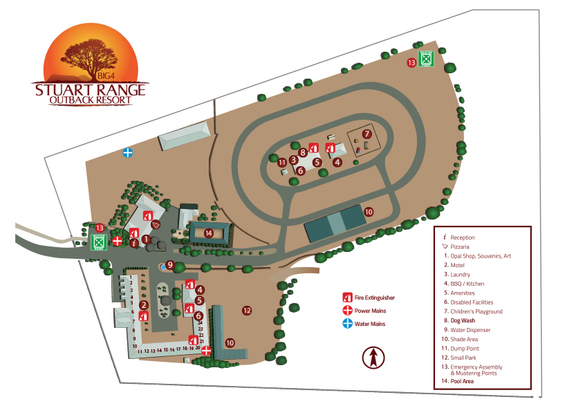 Lifestyle Parks | Stuart Range Outback Resort | Location